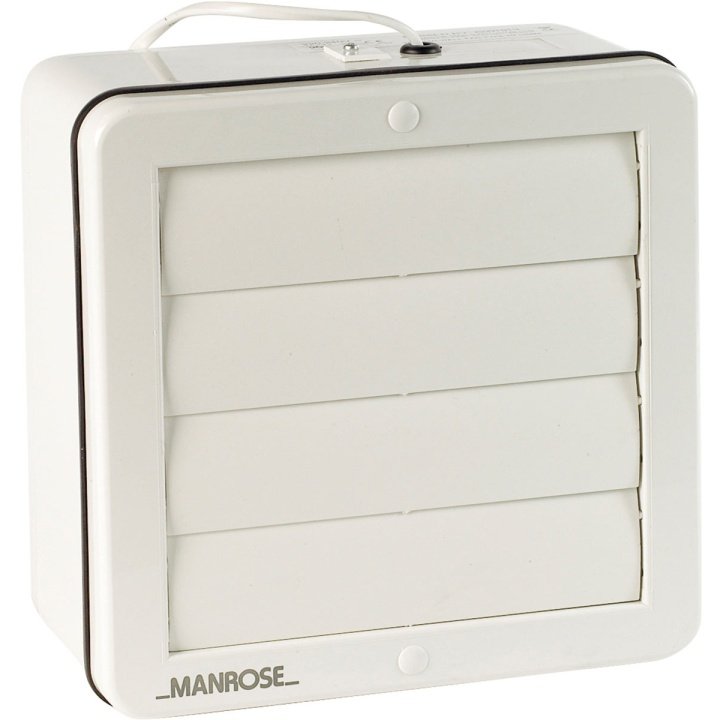 Manrose 150mm Window Fan Pull Cord Model - Elite Builders Merchants